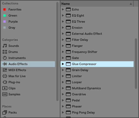 Glue Compressor | Ableton Live Plugin Overview – Live Aspects