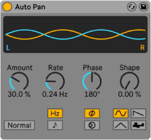 Auto Pan: Ableton Live Plugin Overview – Live Aspects
